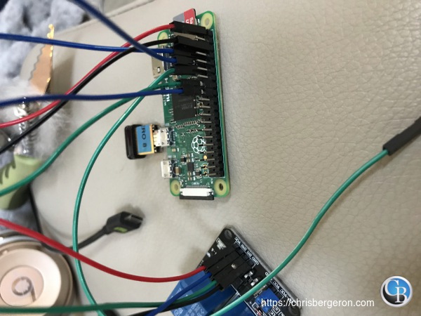 Making a Raspberry Pi Garage Door Opener - Chris Bergerons Tech Blog