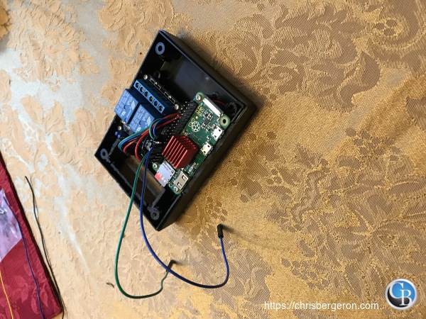 Making a Raspberry Pi Garage Door Opener - Chris Bergerons Tech Blog