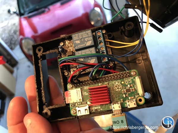 Making a Raspberry Pi Garage Door Opener - Chris Bergerons Tech Blog